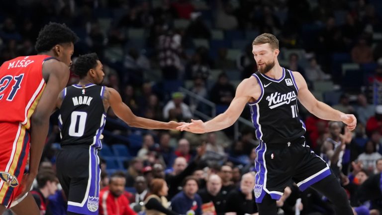 Sabonis shines in Kings' closely contested victory over Pelicans ...