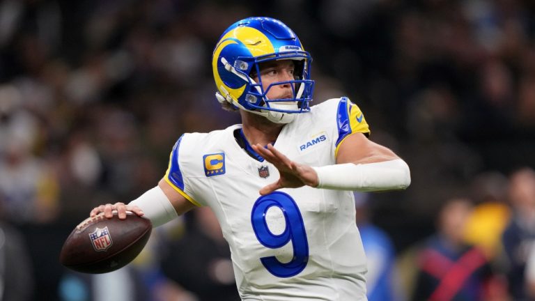 Matthew Stafford practises with Rams in QB's first team workout of pre ...