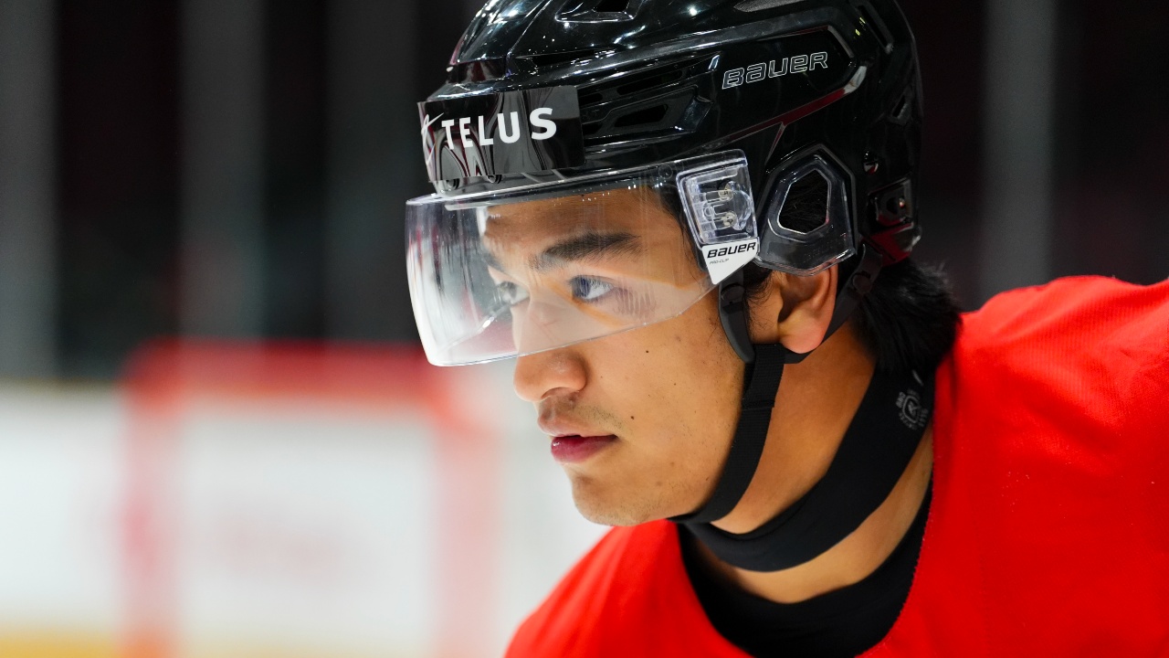 Flames prospect Zayne Parekh looking to keep Canadian world junior ...