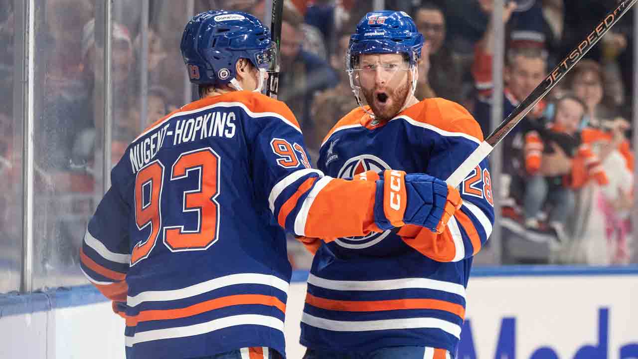 Connor Brown's revival helps Oilers power into 2025 - Sportsnet.ca