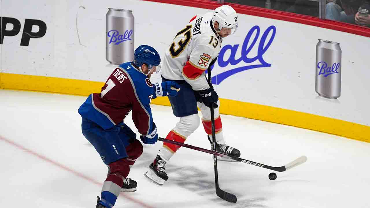 Devon Toews scores twice, Avalanche rally to beat Panthers - Sportsnet.ca
