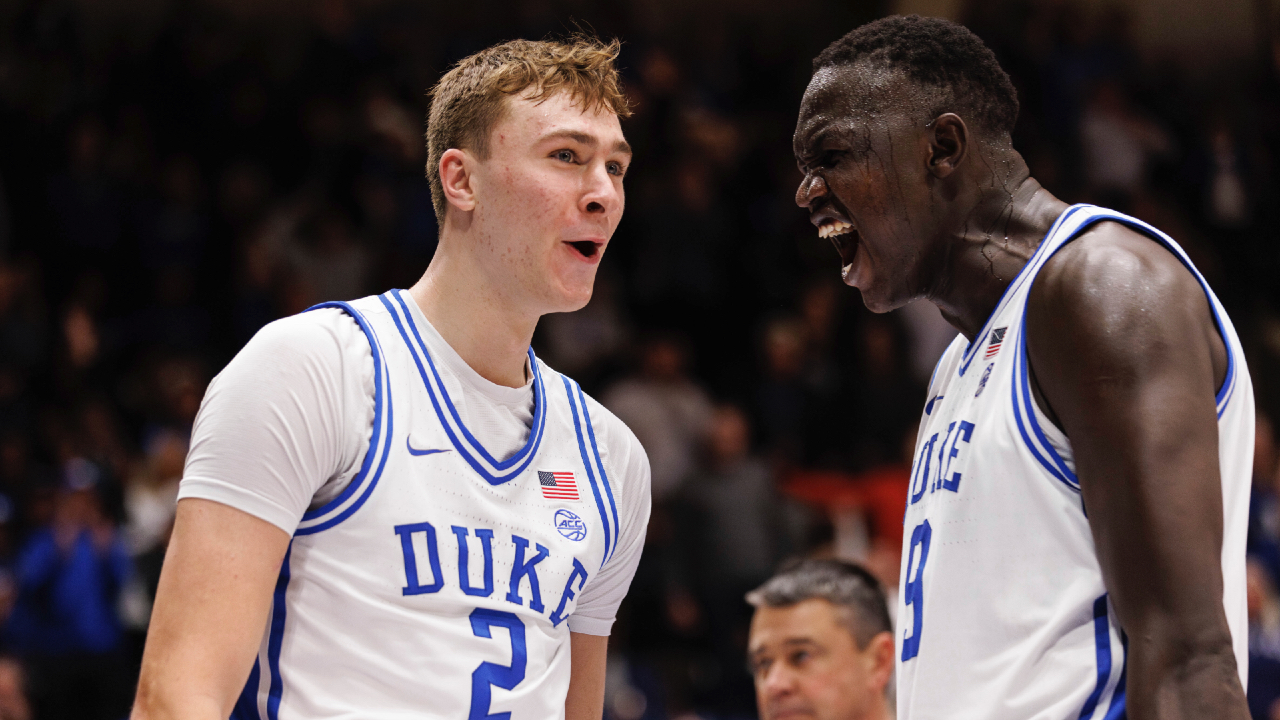 Ready for takeoff: Duke star Cooper Flagg has spectacular dunk in win ...