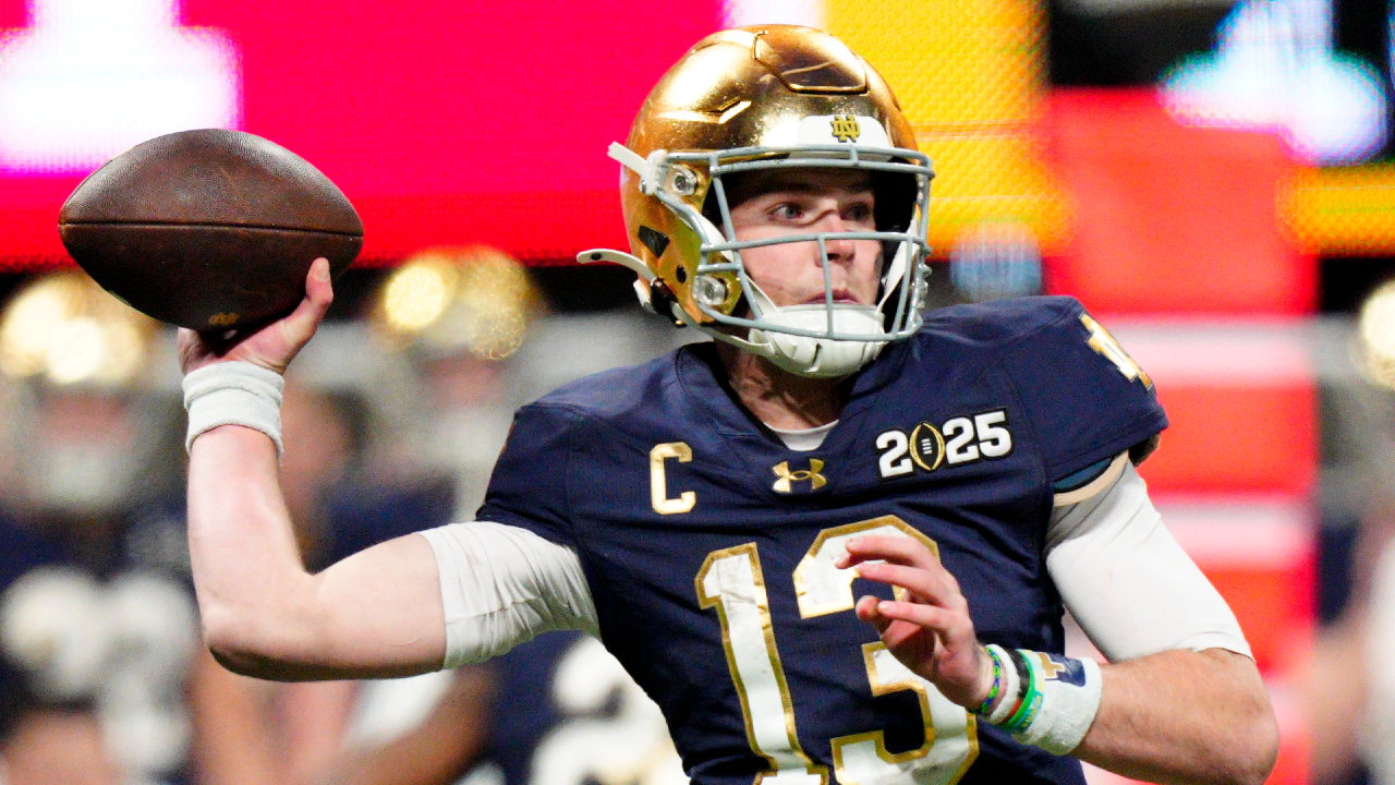 Notre Dame's Leonard can't keep do-it-all pace set in opening drive of ...