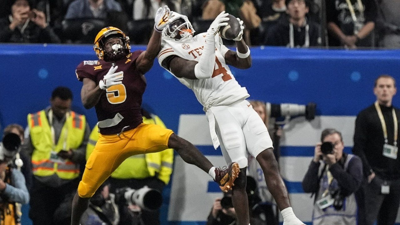 Texas beats Arizona State in double OT to win Peach Bowl, advance in ...