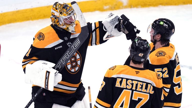 NHL Roundup: Swayman, Bruins shut out Wild - Sportsnet.ca
