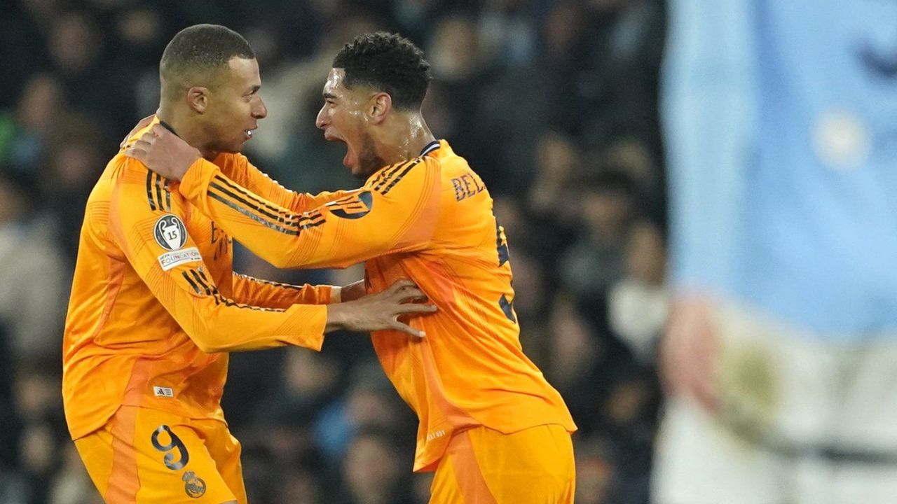 Champions League Roundup: Bellingham helps Real Madrid beat Man City in ...