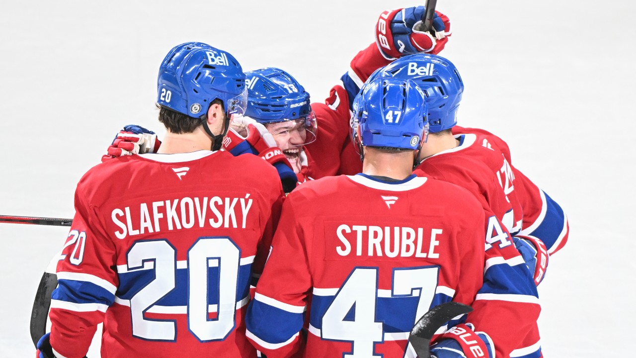Cole Caufield's overtime beauty sends Canadiens to win over Sharks ...