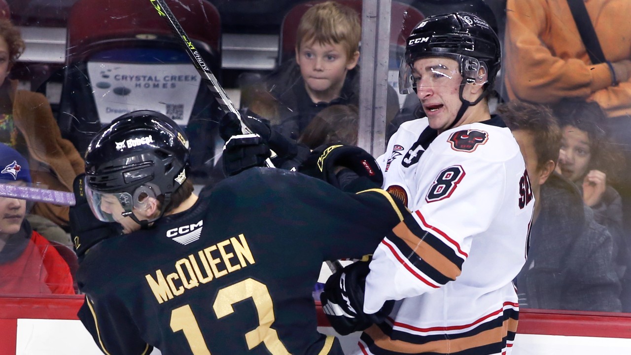 Report: Top NHL Draft prospect Roger McQueen to return from injury next ...
