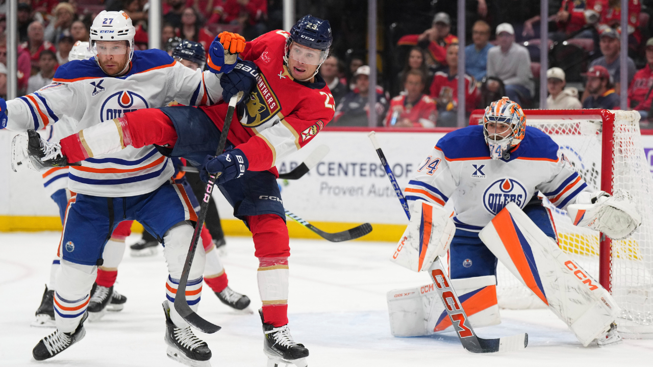 Panthers hand Oilers fifth straight loss in Stanley Cup rematch ...