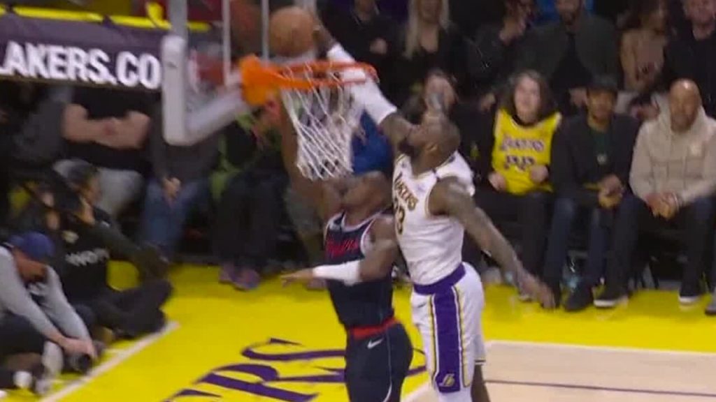 Lebron James Block
