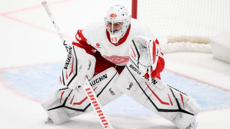 Red Wings' Petr Mrazek injured vs. Utah - Sportsnet.ca