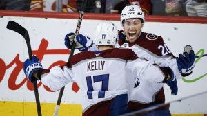 Parker Kelly pots pair as red-hot Avalanche end Flames' point streak ...