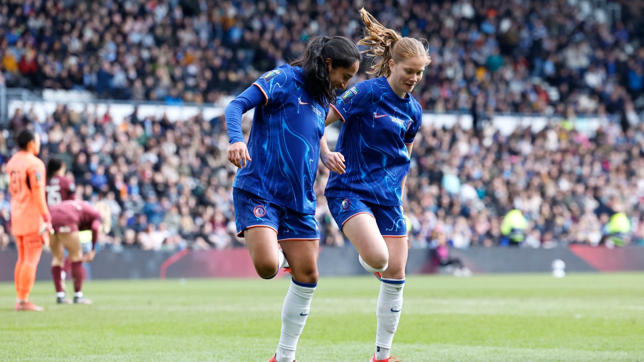 Chelsea wins Women's League Cup final for first trophy in quadruple bid ...