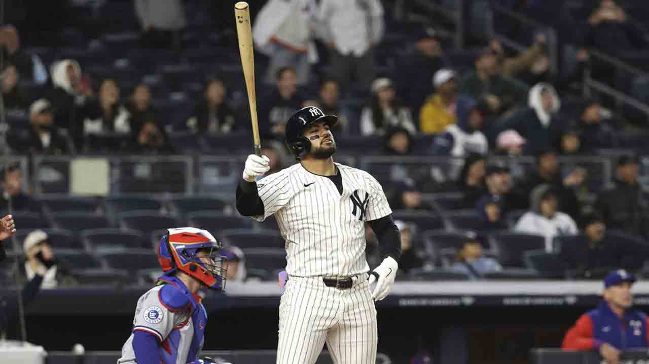 Dominguez's walk-off HR lifts Yankees past Rangers to spoil deGrom's ...