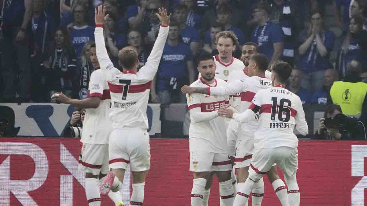 Ruthless Stuttgart beats Arminia Bielefeld in German Cup final ...