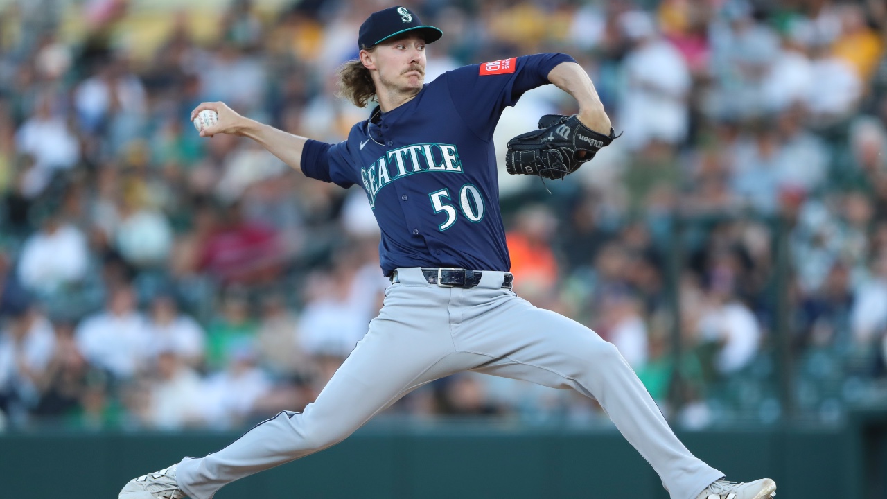 Mariners right-hander Bryce Miller placed on 15-day injured list ...