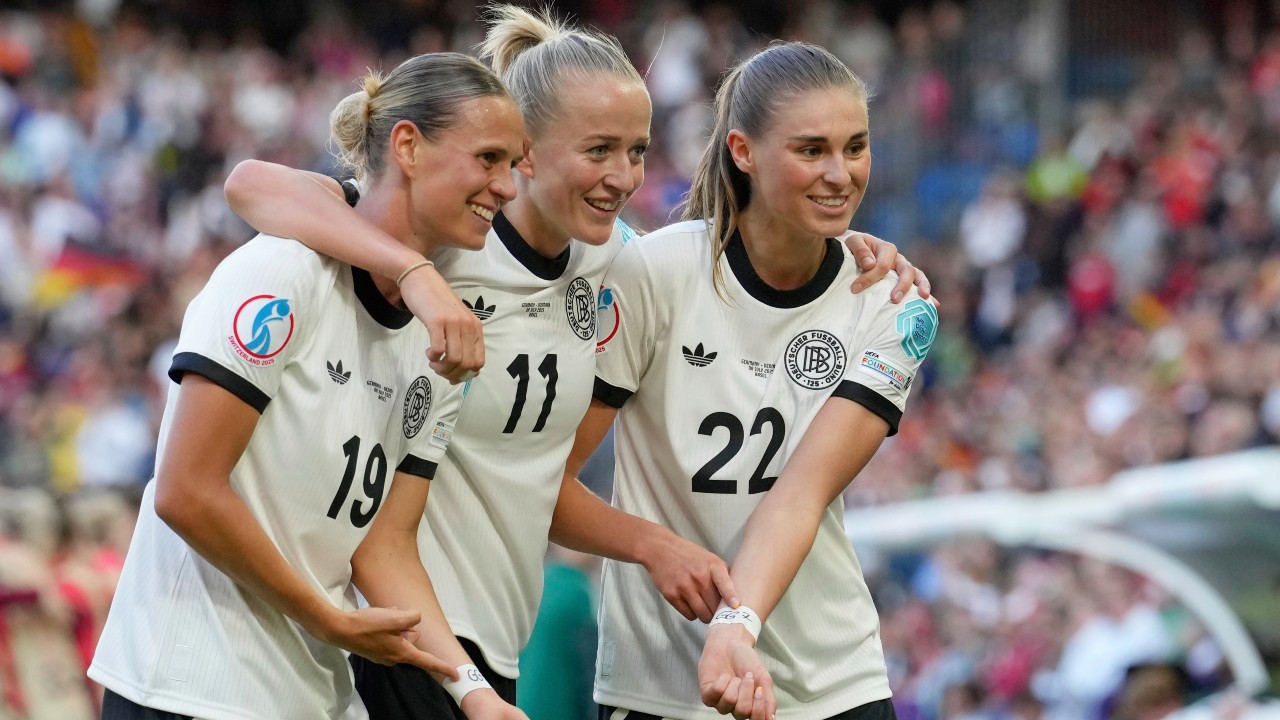 Germany comes back to beat Denmark at Euro 2025, nears quarterfinals ...