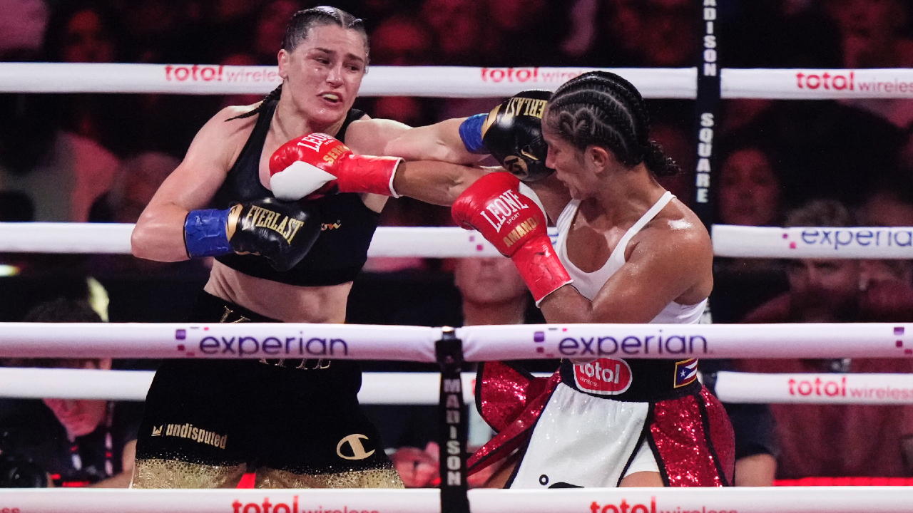 Katie Taylor beats Amanda Serrano to remain undisputed 140-pound champion - Sportsnet.ca