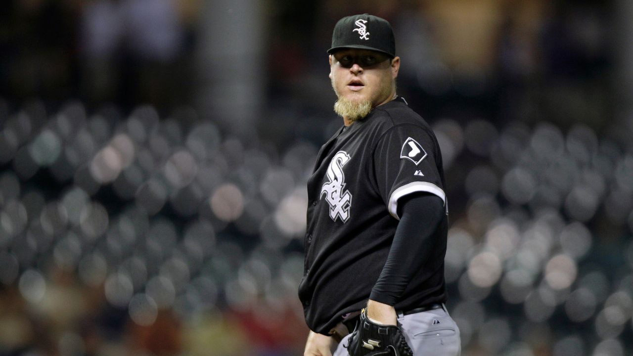 White Sox pay tribute to late Bobby Jenks with '45' uniform patches ...