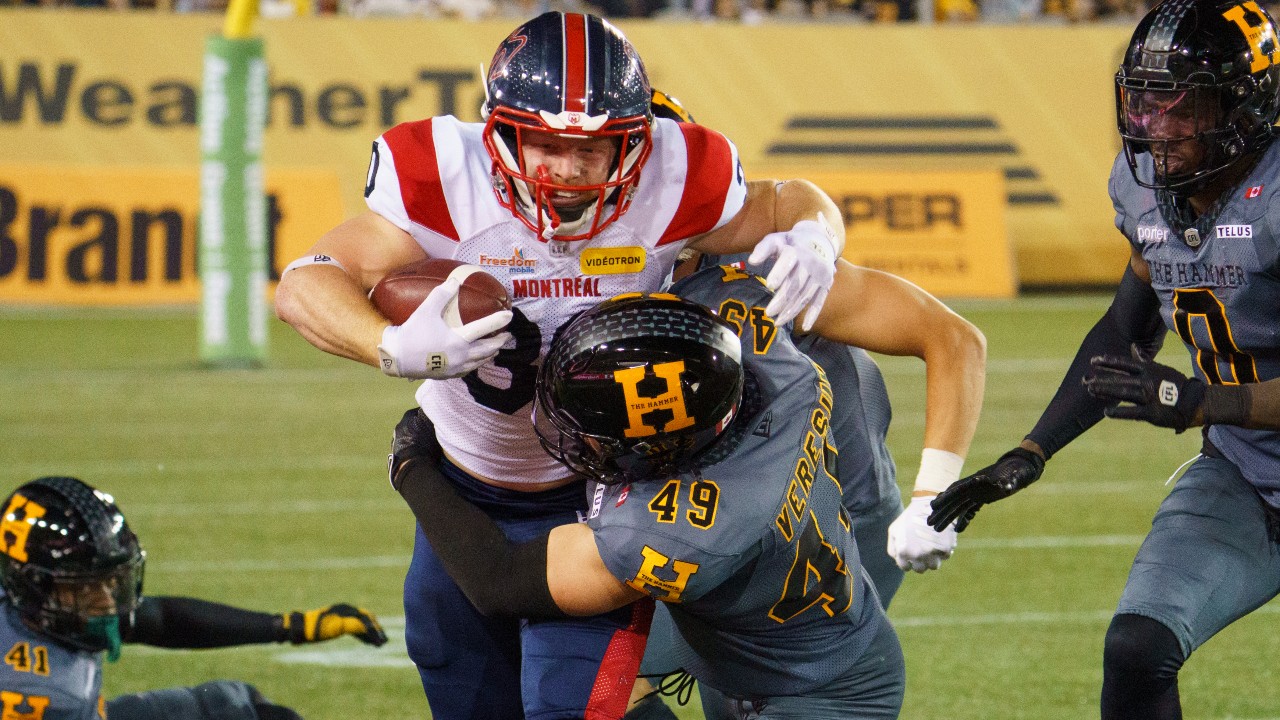 Rookie LB Devin Veresuk showing why Tiger-Cats drafted him second overall - Sportsnet.ca