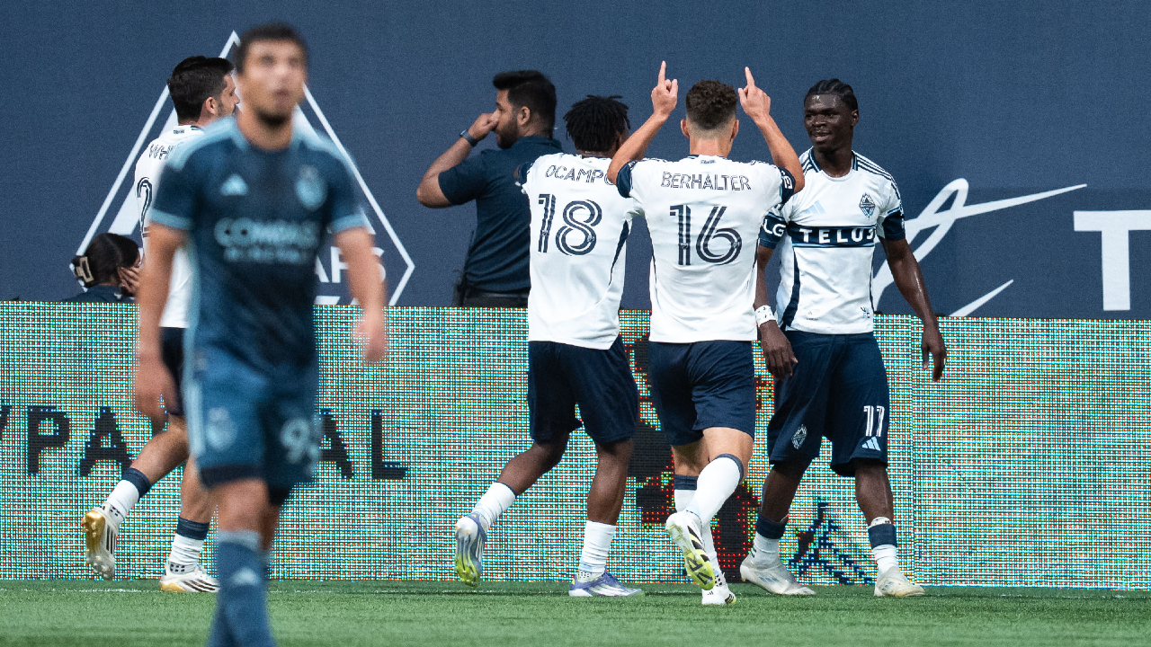 Sabbi scores, Vancouver Whitecaps blank struggling Sporting Kansas City ...