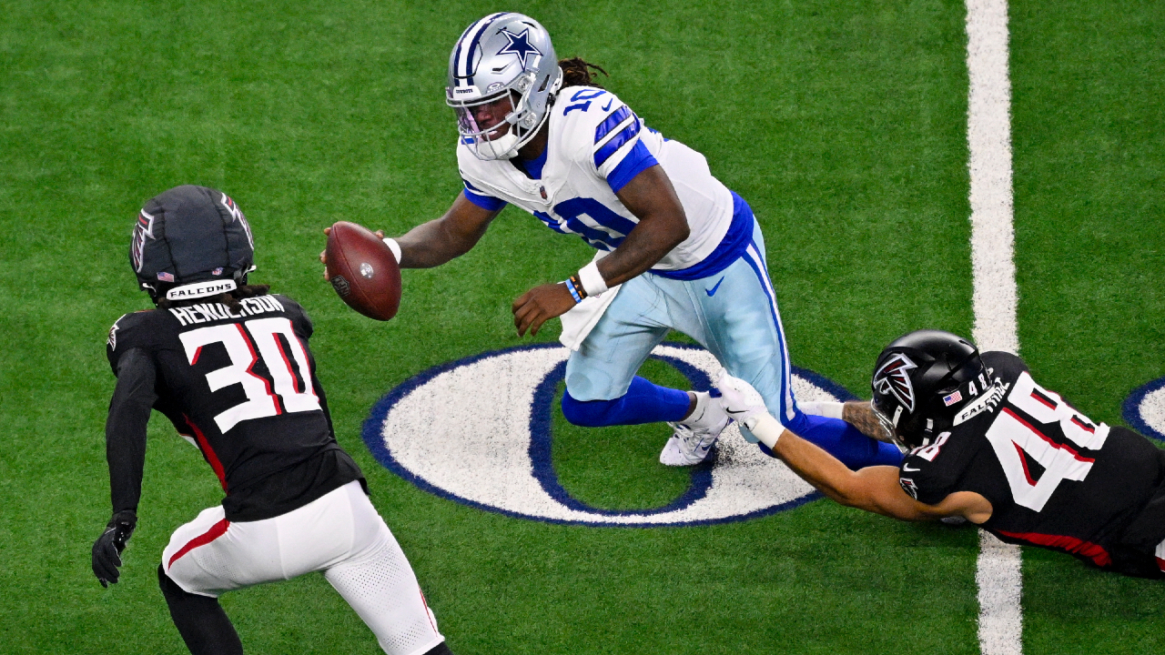 Milton accounts for two TDs, Cowboys beat Falcons in final pre-season ...