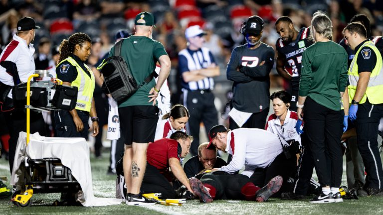 Redblacks DL Daniel Okpoko taken to hospital after suffering injury vs ...