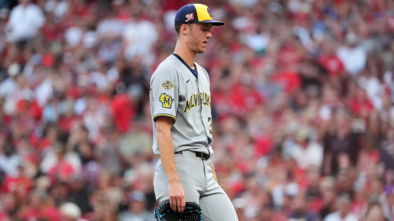 Rookie Jacob Misiorowski struggles in return for Brewers - Sportsnet.ca