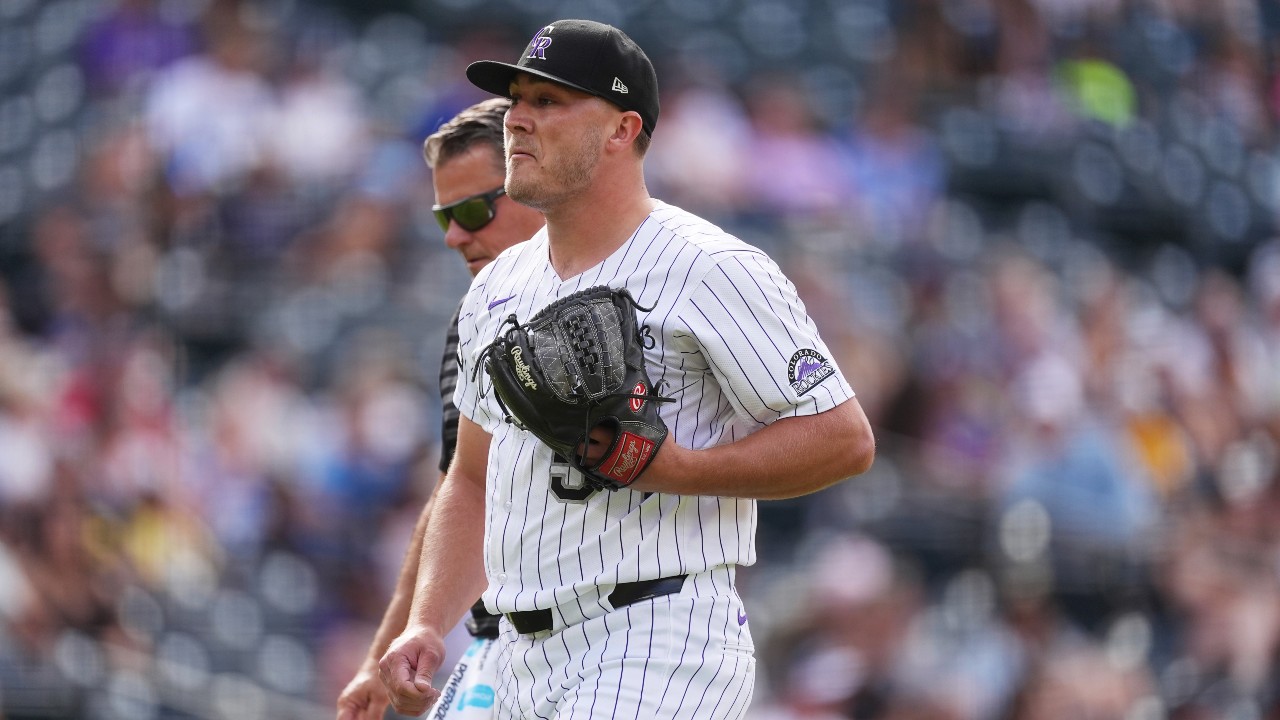Rockies closer Seth Halvorsen placed on injured list with elbow strain ...