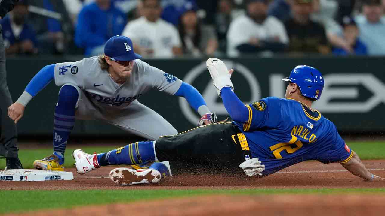 Mariners' Josh Naylor exits vs. Dodgers with minor groin tightness ...