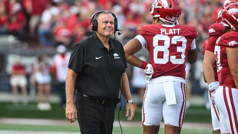 Arkansas fires Sam Pittman, names Bobby Petrino interim head coach ...