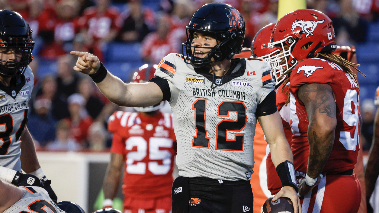 Nathan Rourke does damage with arm and legs, Lions roar past Stampeders ...