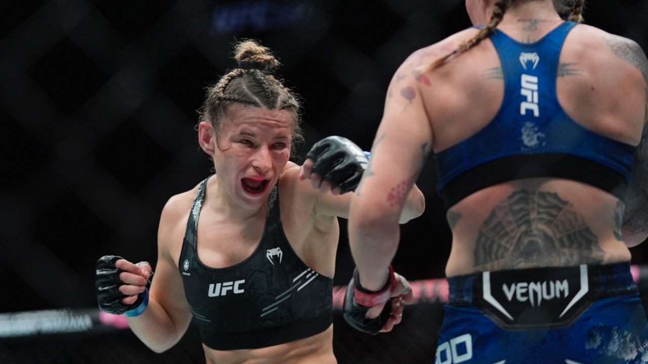 UFC flyweight Maryna Moroz suspended one year for banned substance ...