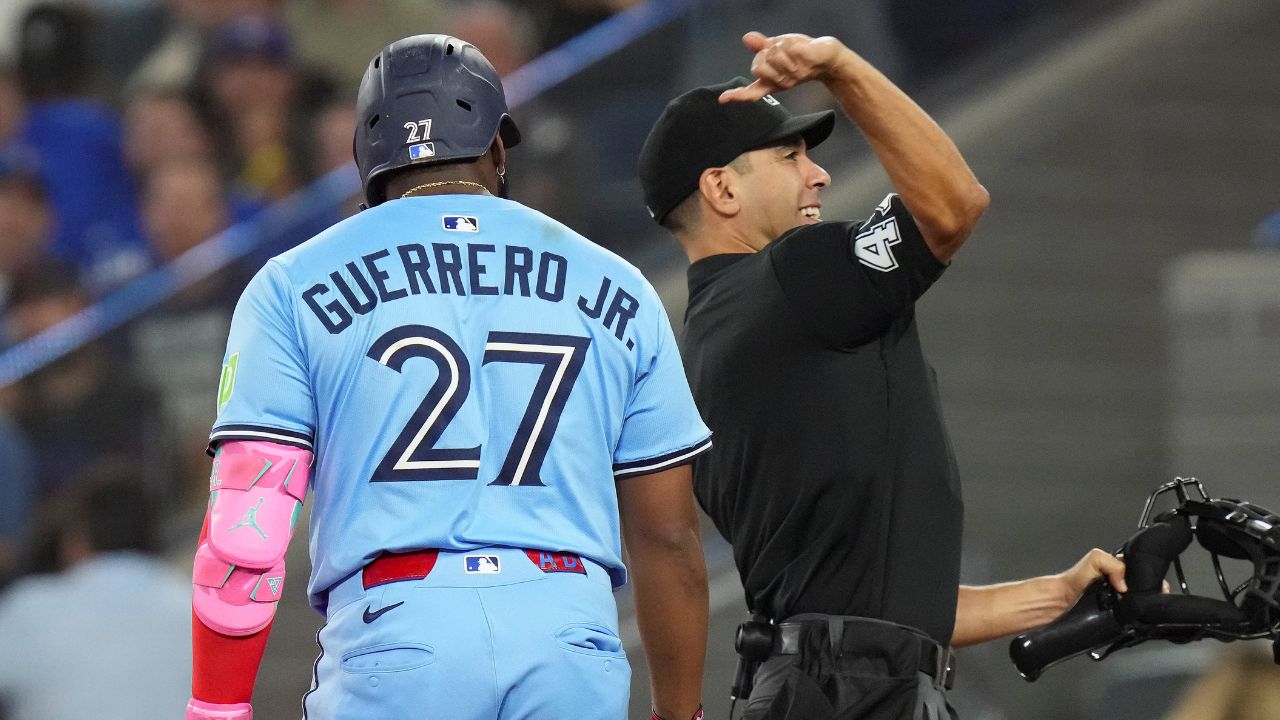 Blue Jays’ Vladimir Guerrero Jr. ejected vs. Red Sox after arguing ...