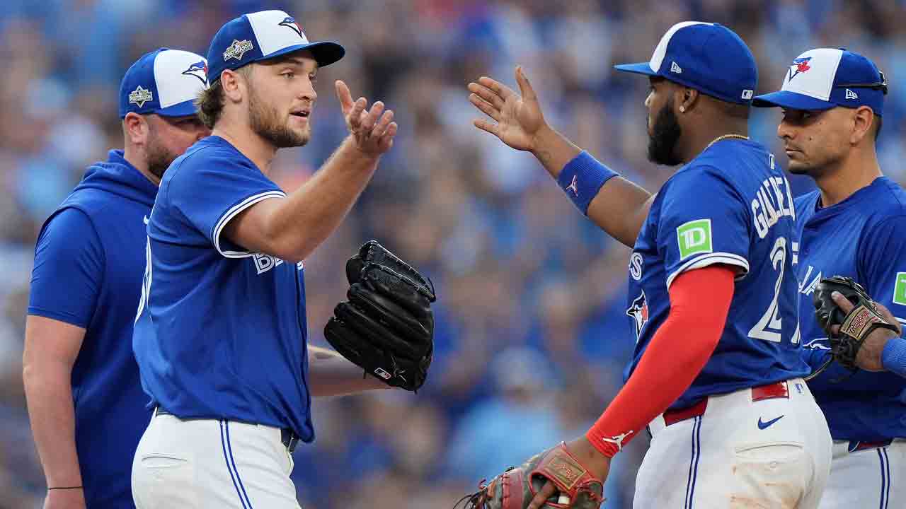 Trey Yesavage sets Blue Jays record for most strikeouts in playoff game ...
