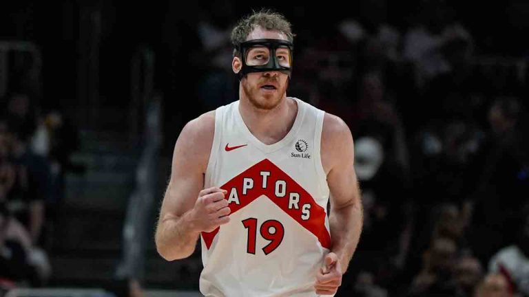 Raptors' Poeltl out vs. Rockets, Murray-Boyles gets first NBA start ...