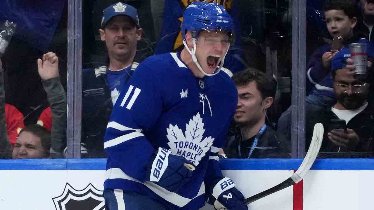 Max Domi scores late winner as Maple Leafs top Flames - Sportsnet.ca