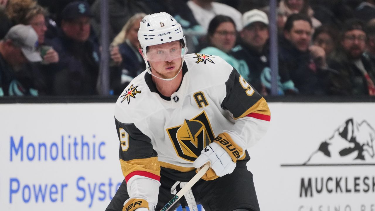 Golden Knights' Jack Eichel, Shea Theodore out against Devils ...