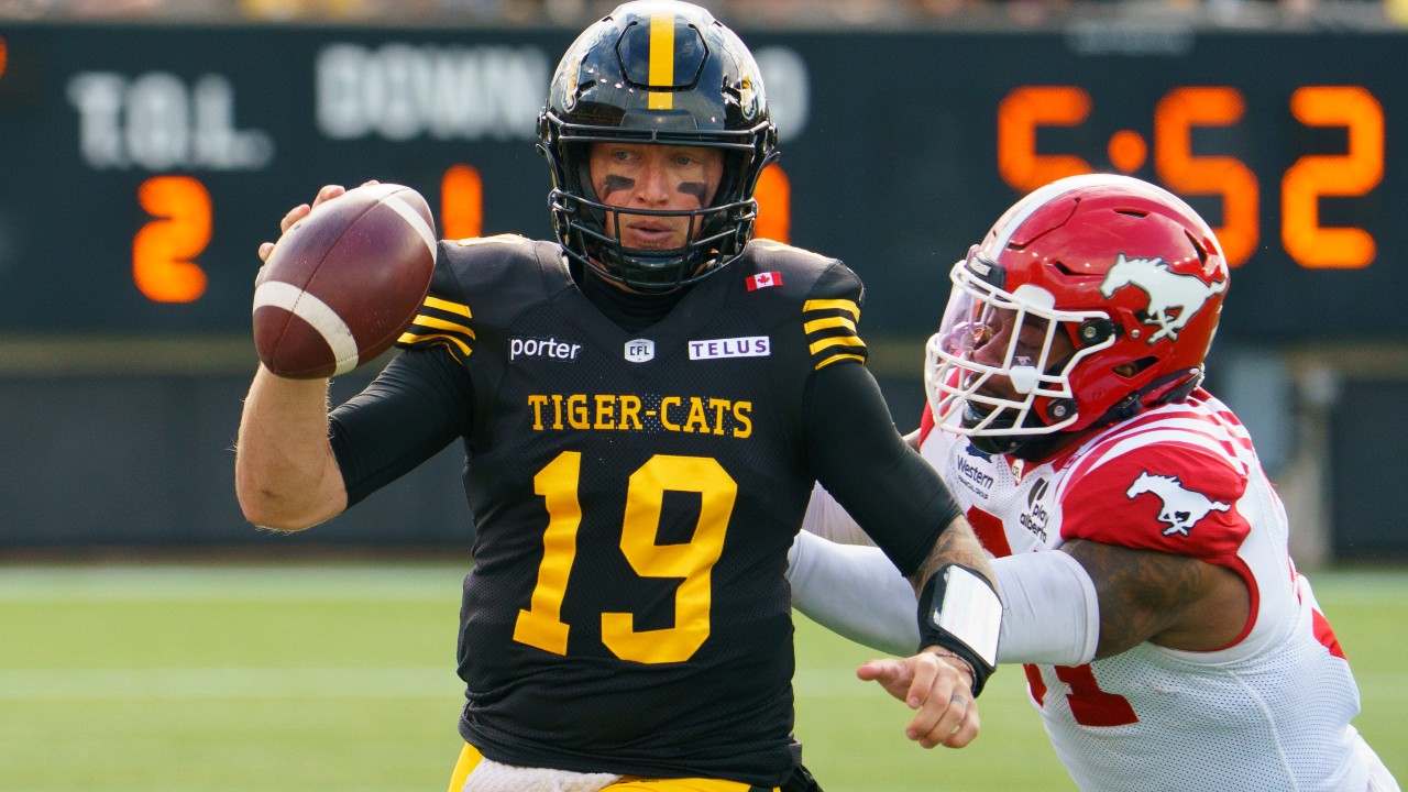 Tiger-Cats fail to lock down first place in CFL East after loss to ...