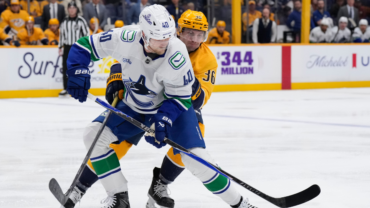 Canucks taken down by Predators, drop second consecutive game ...