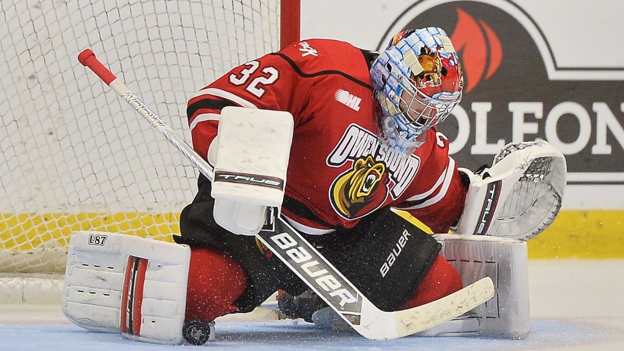 OHL Roundup: Kings prospect Carter George posts shutout for Attack ...