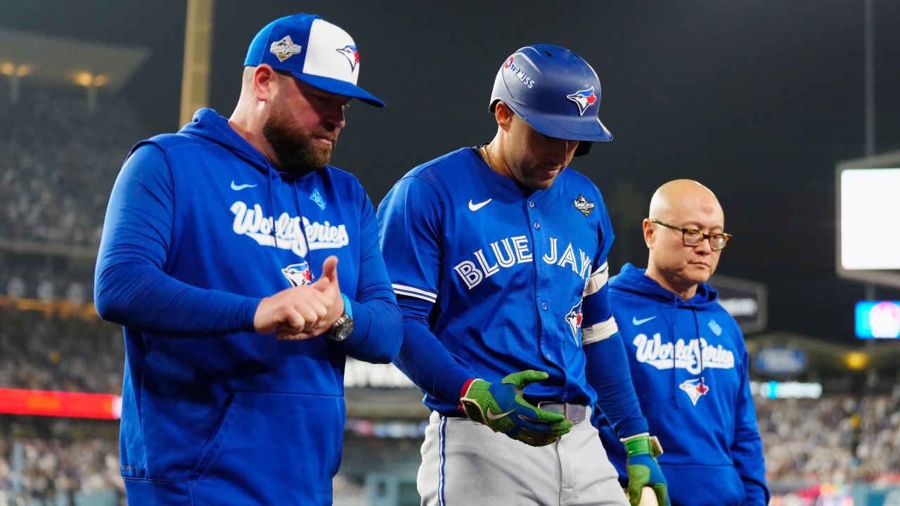 George Springer not in Blue Jays' lineup for Game 4 of World Series ...