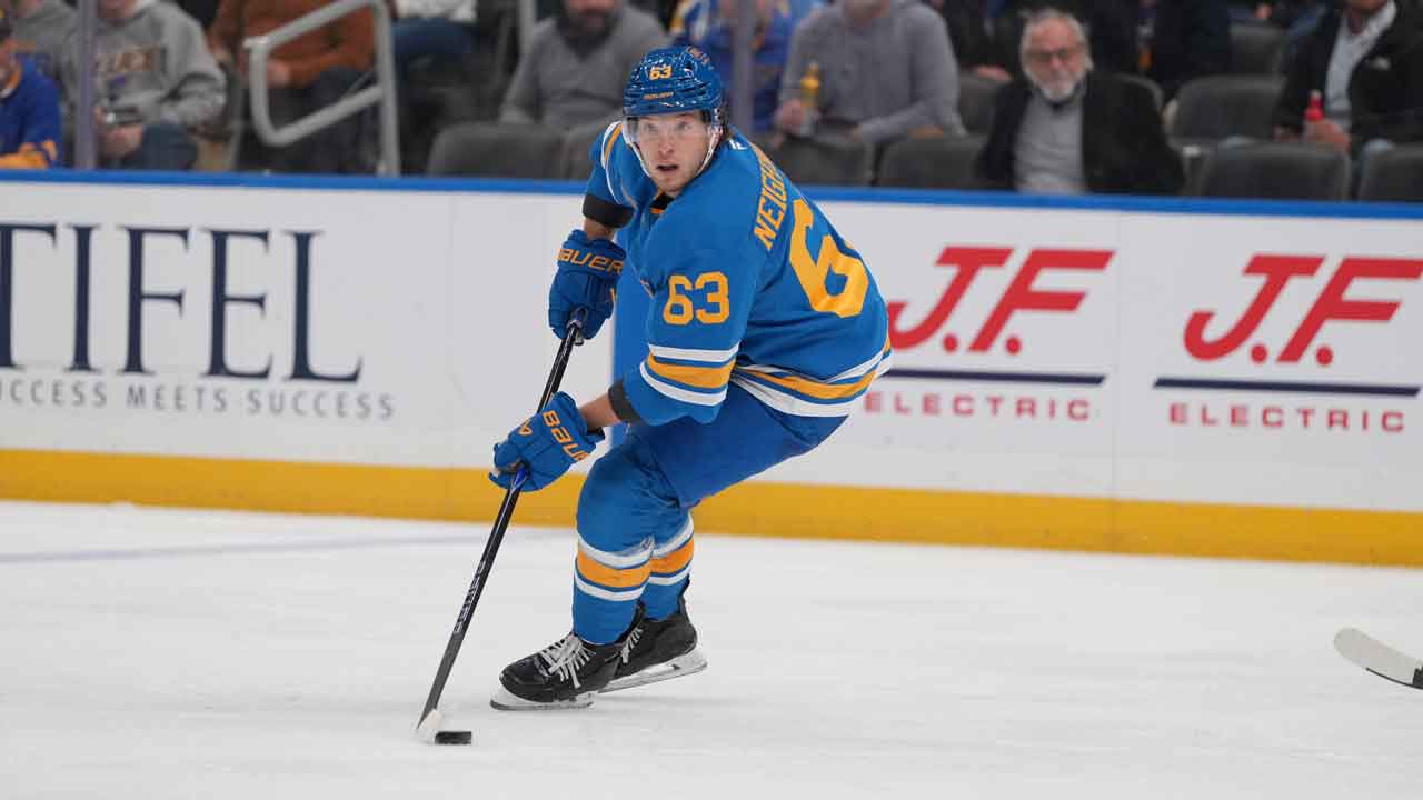 Blues place forward Jake Neighbours on injured reserve - Sportsnet.ca