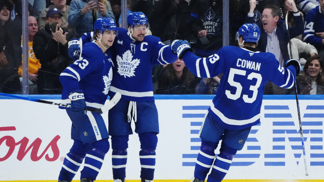 'The guys responded': Maple Leafs pummel Predators after timely timeout ...