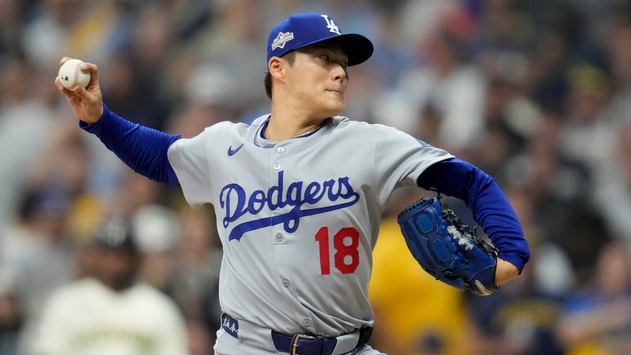 Yamamoto hurls complete-game gem as Dodgers down Brewers in Game 2 ...