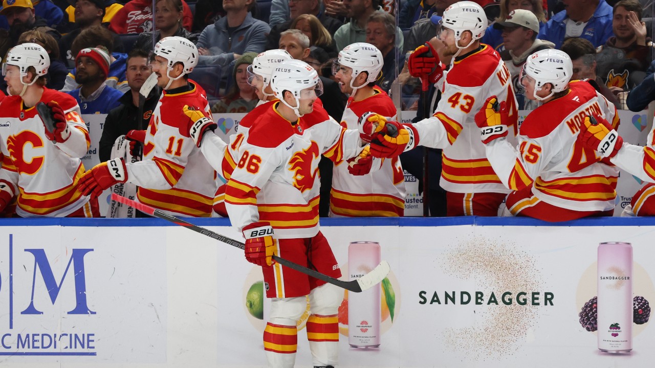 Flames Dominate Sabres with Season-High Goal Surge in 6-2 Win - BVM Sports