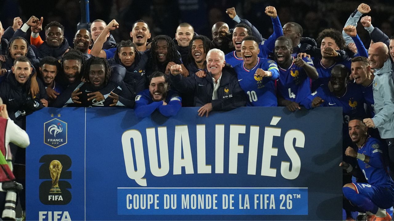 France qualifies for 2026 World Cup; Ronaldo sent off in loss to ...