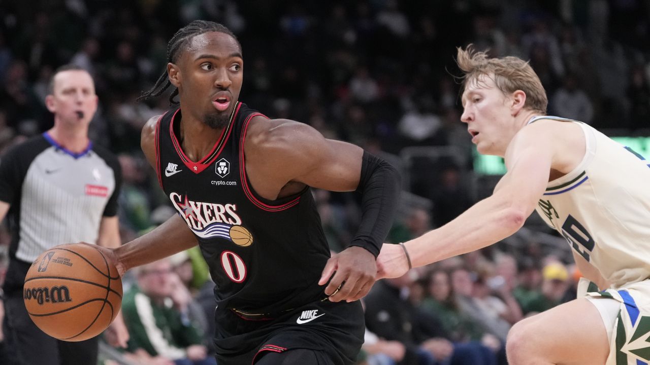 76ers' Maxey joins exclusive fraternity with 54-point, nine-assist ...