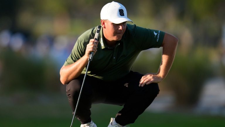 Sami Valimaki takes two-shot lead at Sea Island, shot at his first PGA ...