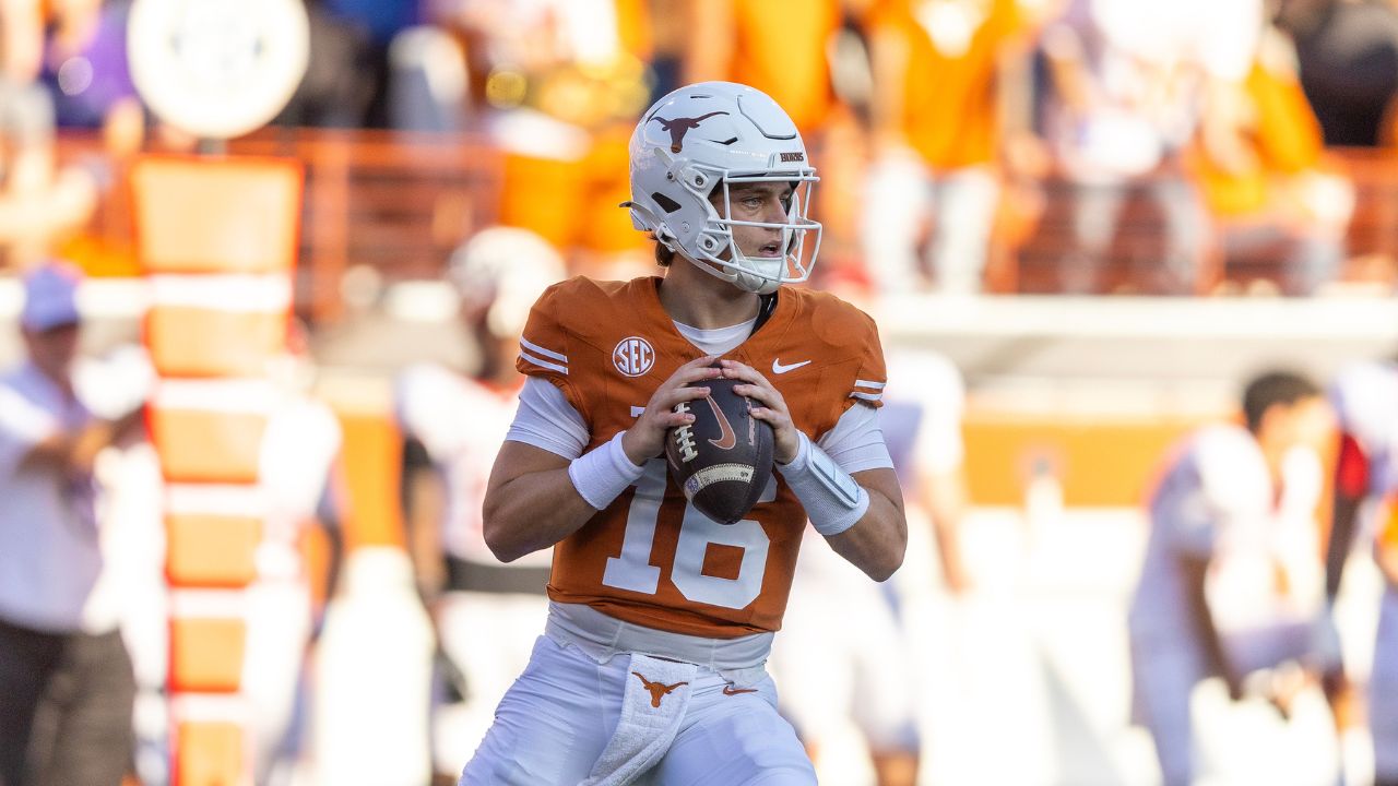 Arch Manning has six total touchdowns as No. 17 Texas beats Arkansas ...